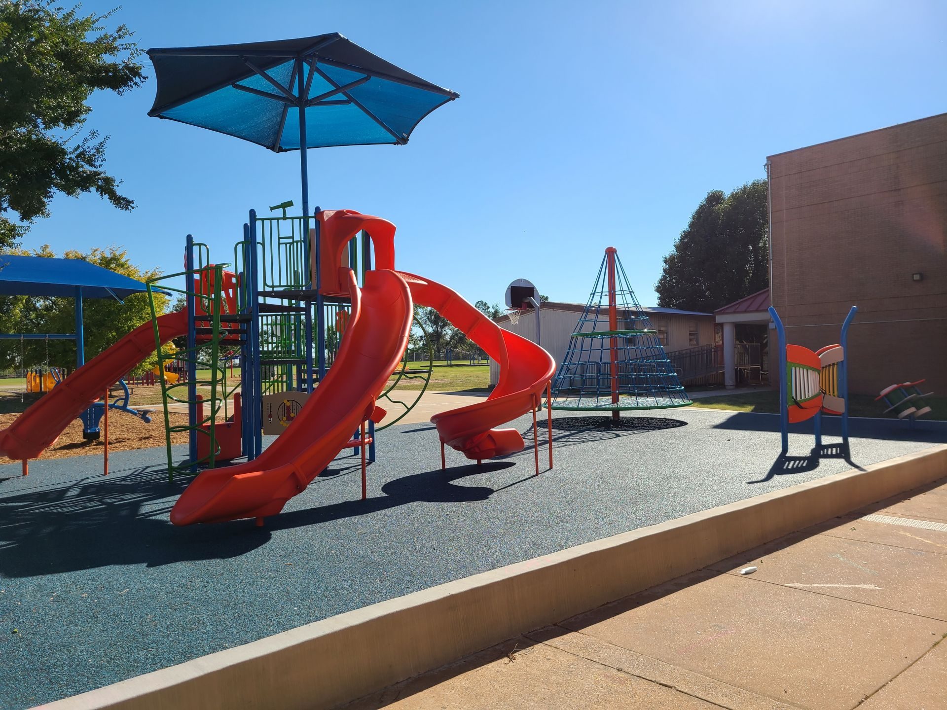 School Playground Wallpaper